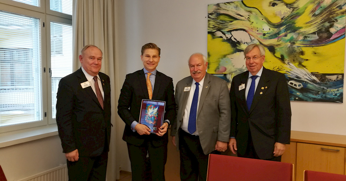 LCIF:n pj. Bob Corlew vieraili Suomessa - Suomen Lions-liitto ry