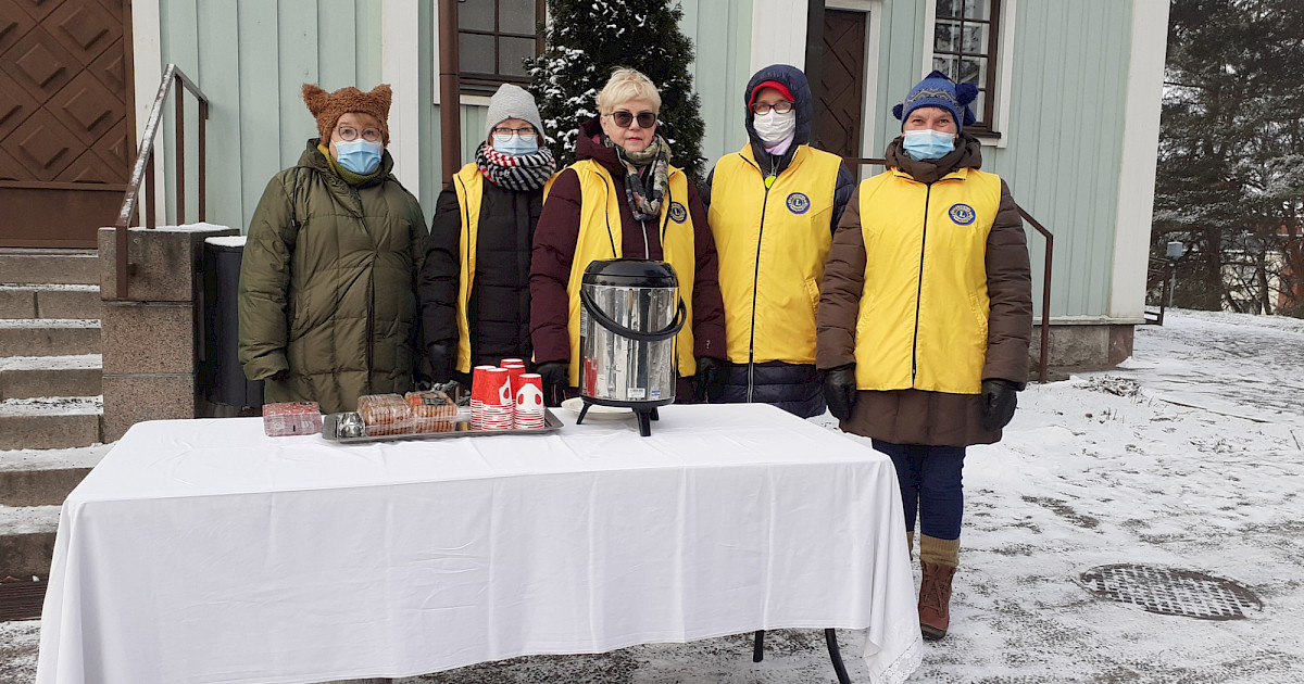 Kuumaa mehua ja kivoja kohtaamisia - Suomen Lions-liitto ry