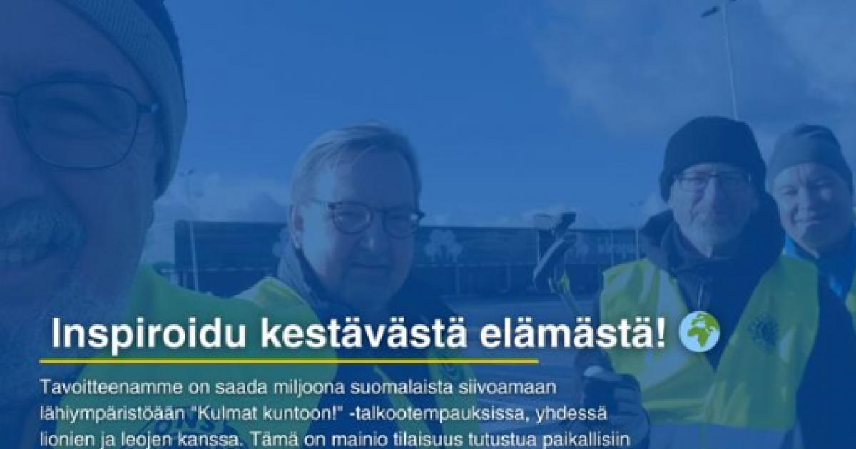 Ympäristökampanja kiinnosti - Suomen Lions-liitto ry